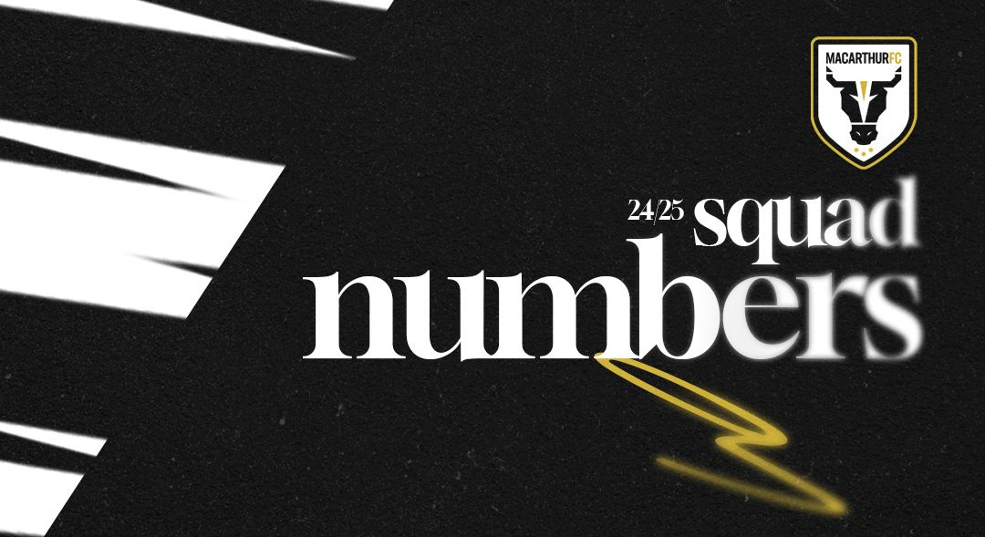 Latest squad numbers revealed! - Macarthur FC