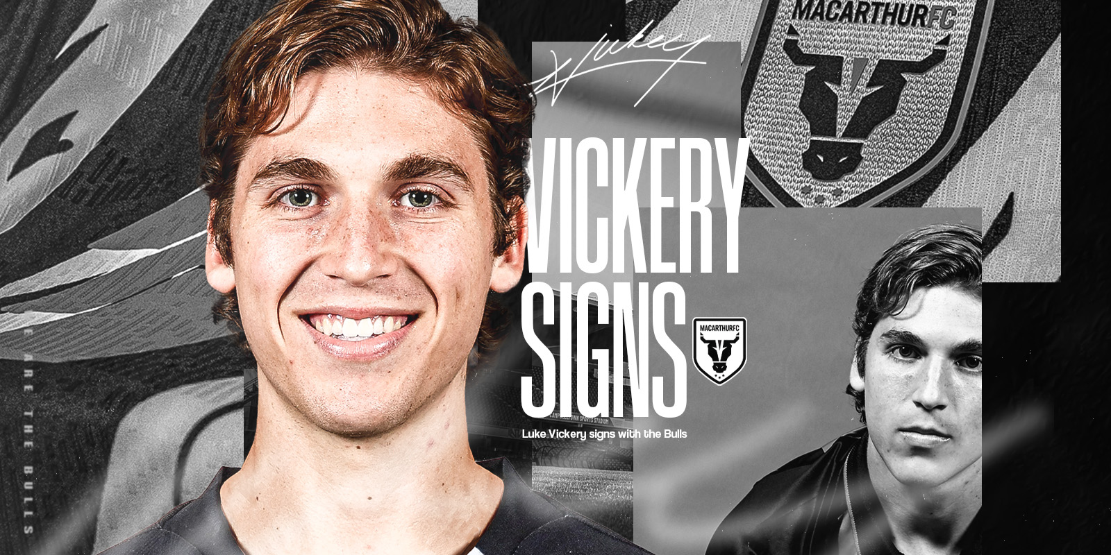 Luke Vickery Joins the Herd - Macarthur FC