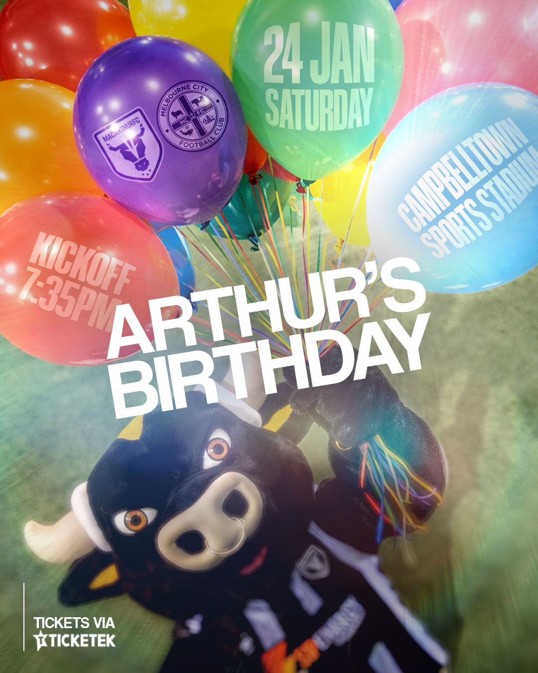Celebrate Arthur’s Birthday! 🎉 - Macarthur FC
