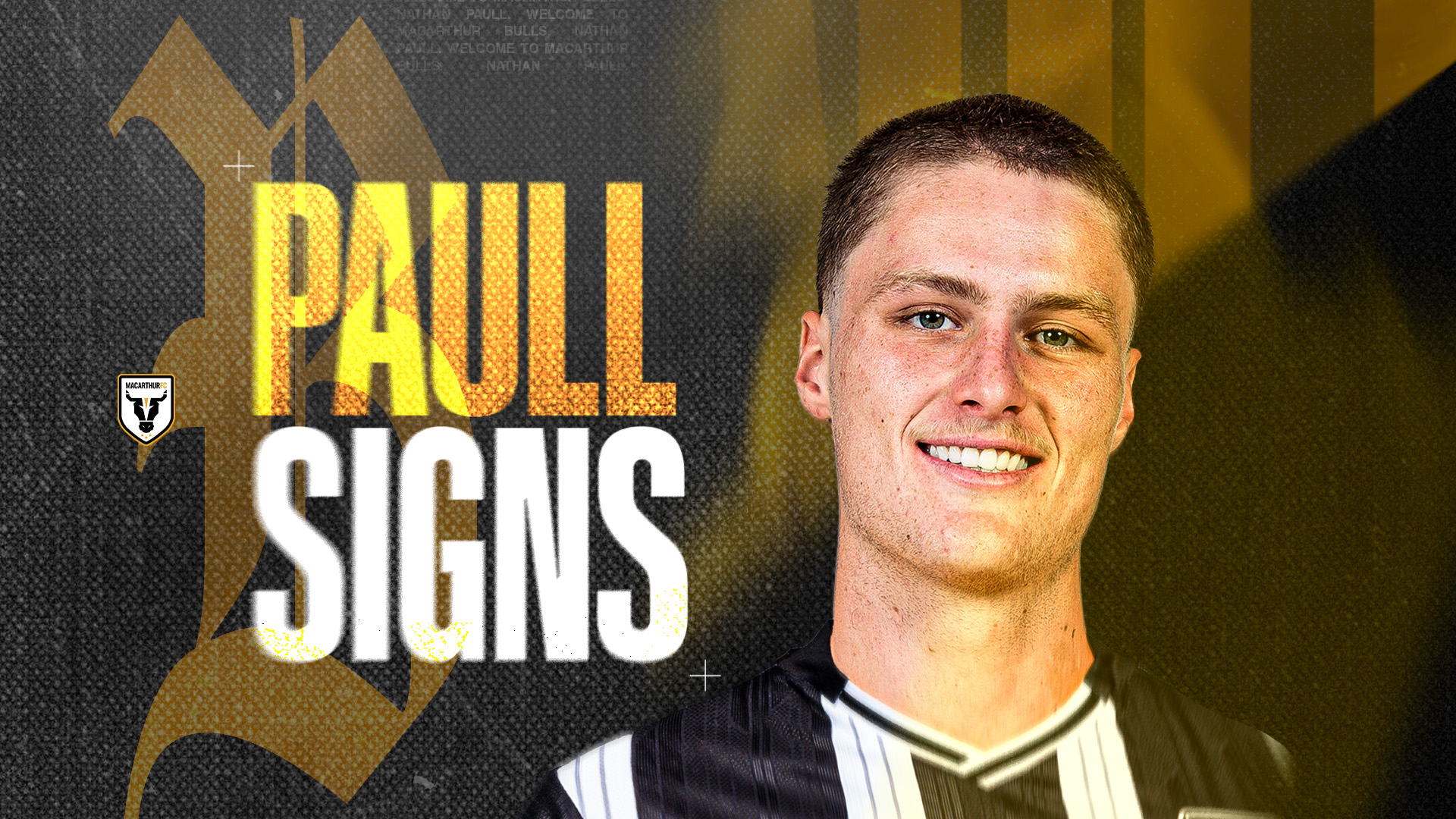 Nathan Paull is a Bull - Macarthur FC